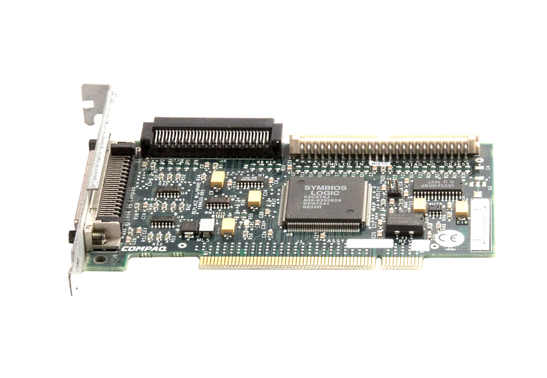 003656-001 - Compaq Wide Ultra SCSI PCI RAID Controller Card