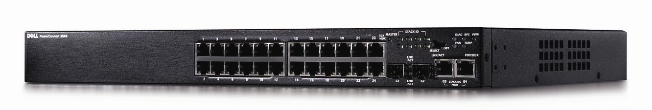 463-7708 - Dell Networking N3024F 24-Ports 1000Base-T + 2-Ports 10 Gigabit SFP+ 2-Ports 1000Base ...