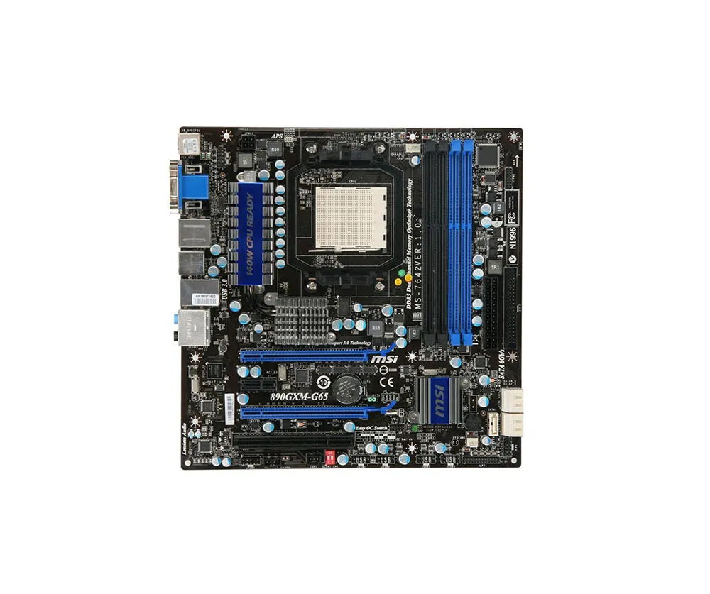 890GXM-G65 - MSI Desktop Motherboard AMD 890GX Chipset Socket AM3 PGA-941