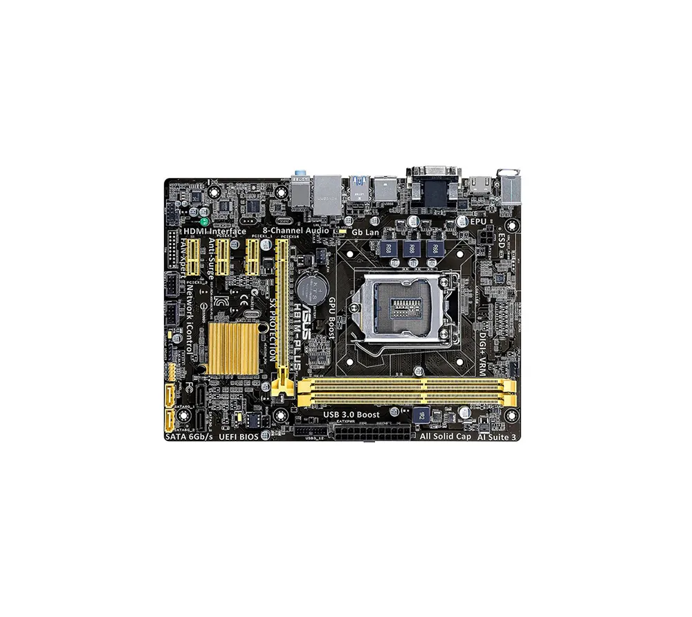 90MB0GJ0-M0EAY0 - Asus H81-PLUS Socket LGA1150 Intel H81 Chipset ATX ...
