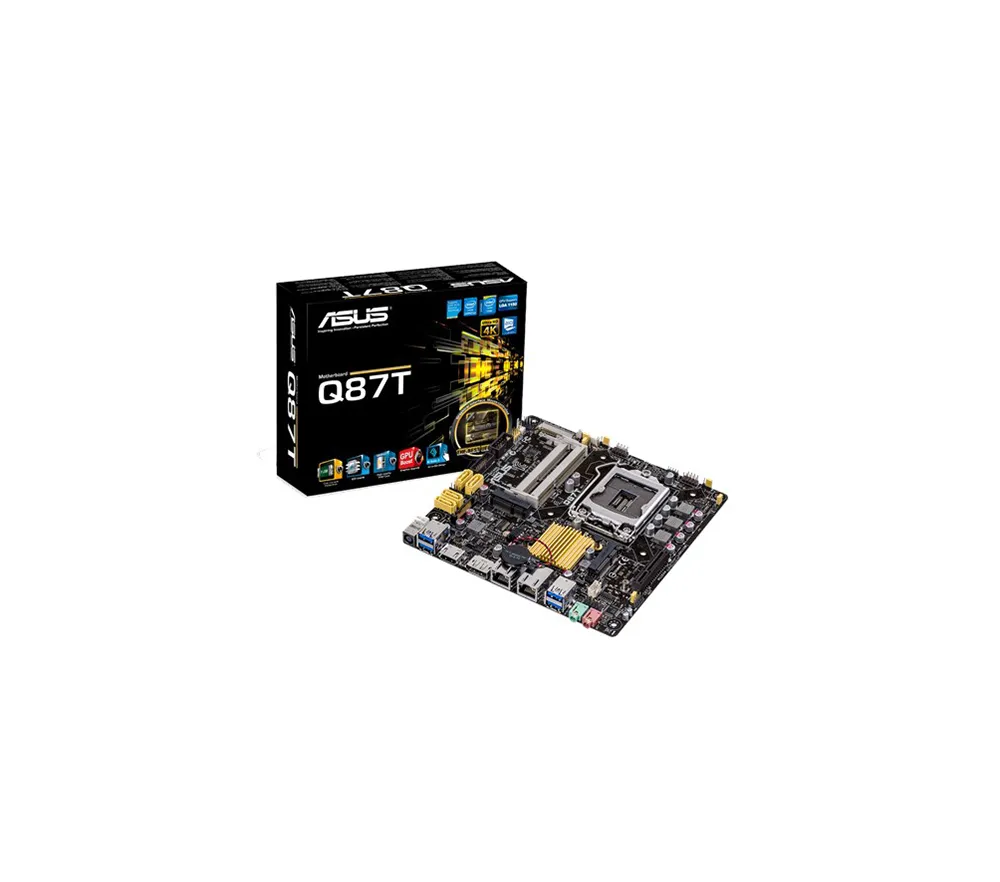 90MB0GU0-M0EAY0 - Asus Q87T Socket LGA1150 Intel Q87 Chipset Thin Mini ...
