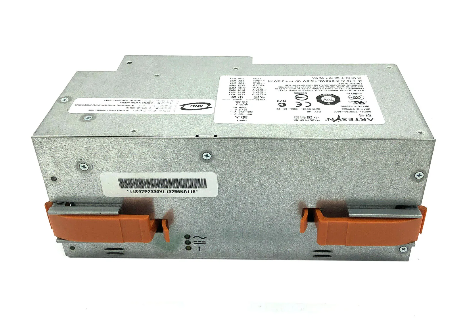 97P2330 - IBM 850-Watts AC RPS for Power 520 pSeries Power5