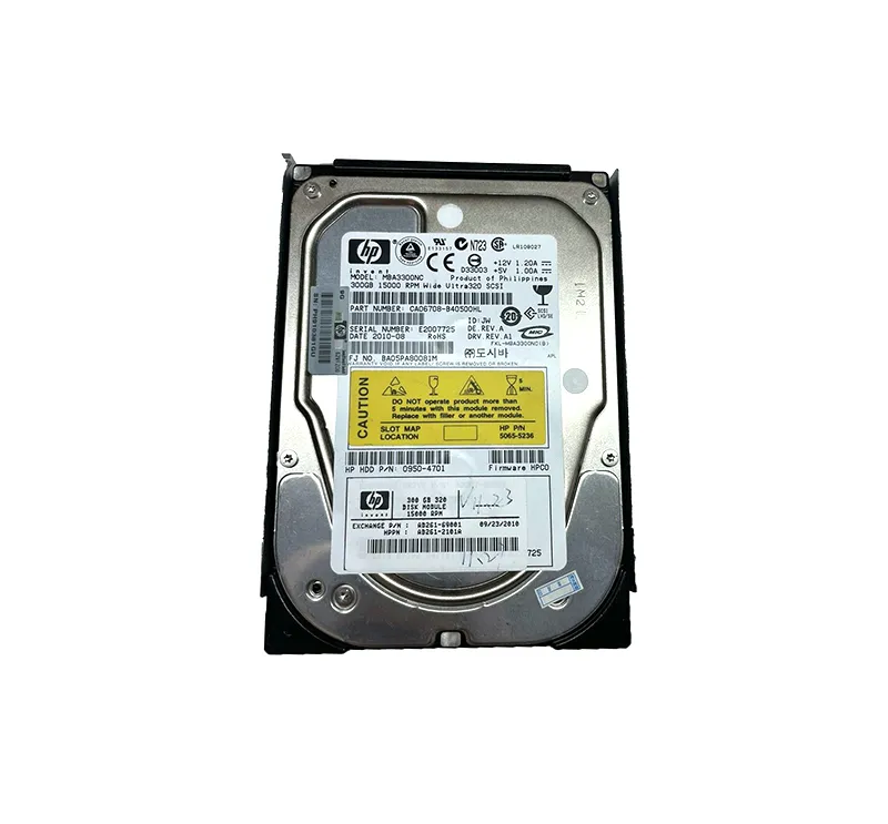 AD261-69001 - HP 300GB 15000RPM SCSI 320MB/s 3.5-in Hard Drive