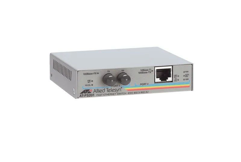 AT-FS201-10 - Allied Telesis FS200 2-Ports Speed/Media Converter