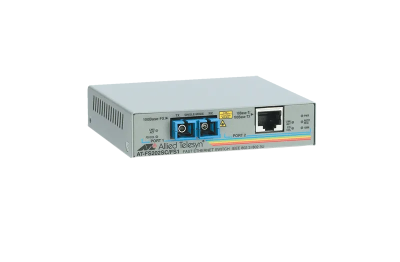 AT-FS202-10 - Allied Telesis FS200 Series 2 x Ports FE Media Converter