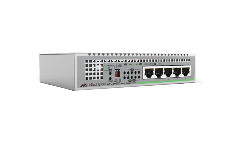 AT-GS910/5-50 - Allied Telesis CentreCOM GS910 5x Ports Un Switch