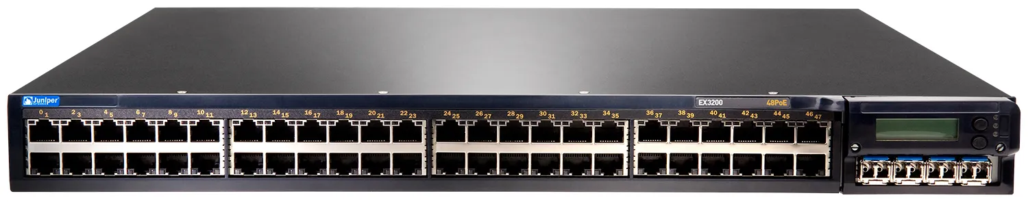 EX3200-48P - Juniper EX3200 Series 48 x Ports PoE 1U GE Switch