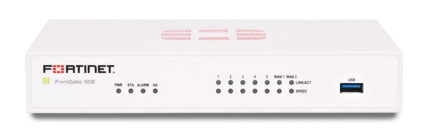 FG-50E-BDL - Fortinet FortiGate 50E Series 50E 2 x Ports 1000Base-T WAN ...
