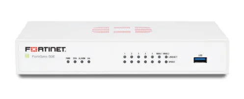 FG-51E - Fortinet FortiGate 50E Series 51E 2 x Ports 1000Base-T WAN + 5 ...