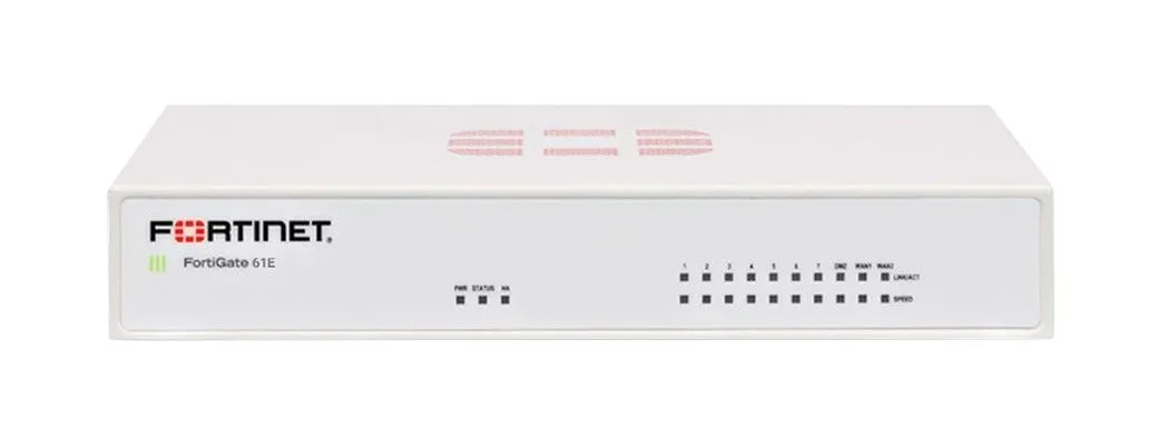 FG-61E-BDL-900-60 - Fortinet FortiWiFi 61E 10 x Ports GE RJ-45 + 2 x ...