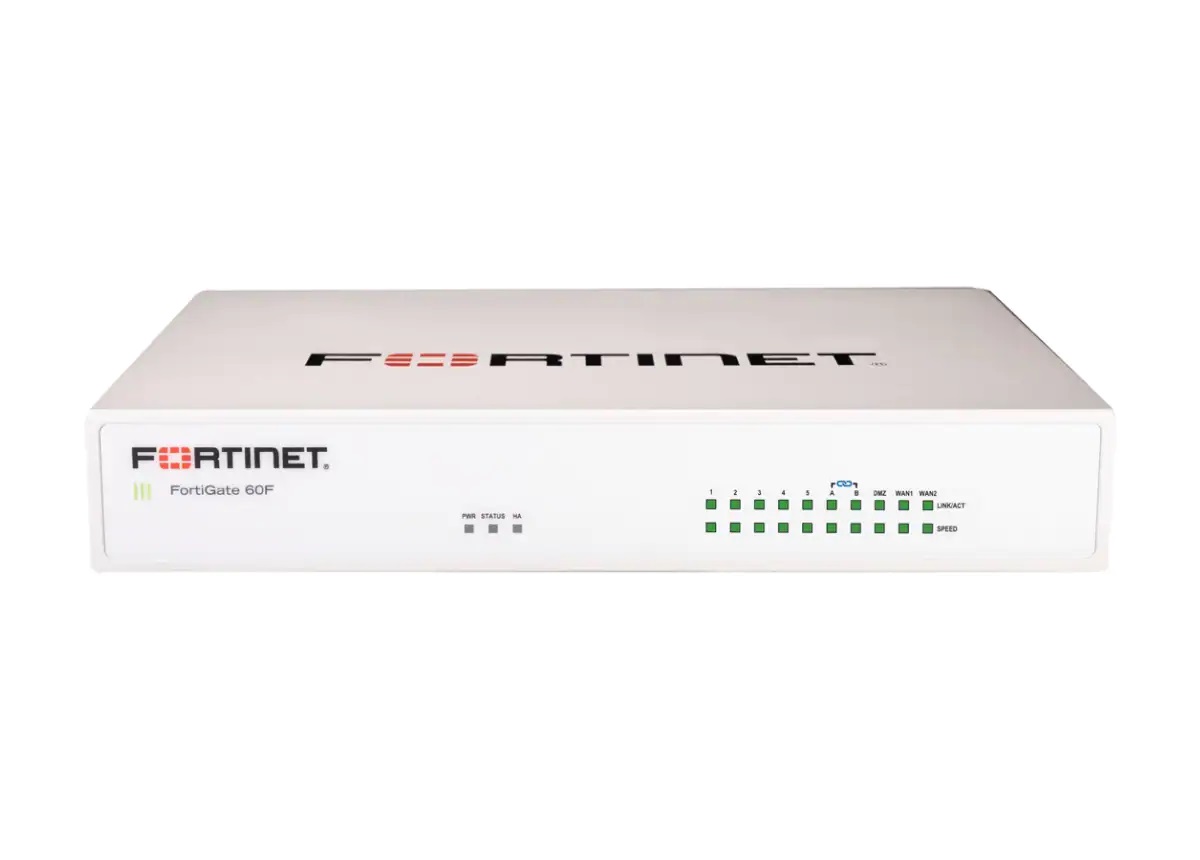 FG-61F - Fortinet FortiGate 60F Series FG-61F 7 x Ports 10/100/1000Base ...
