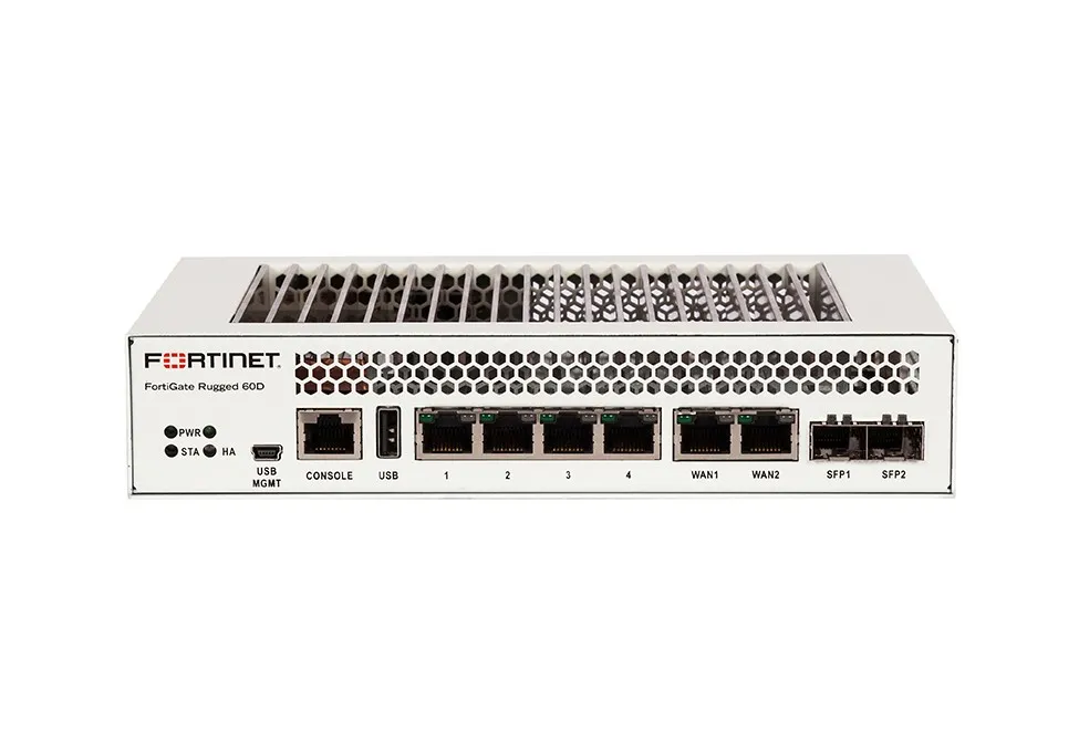 Buy FGR60DBDL87160 - Fortinet FGR-60F + 4 x GE RJ45 ports + 1 x GE RJ45 ...