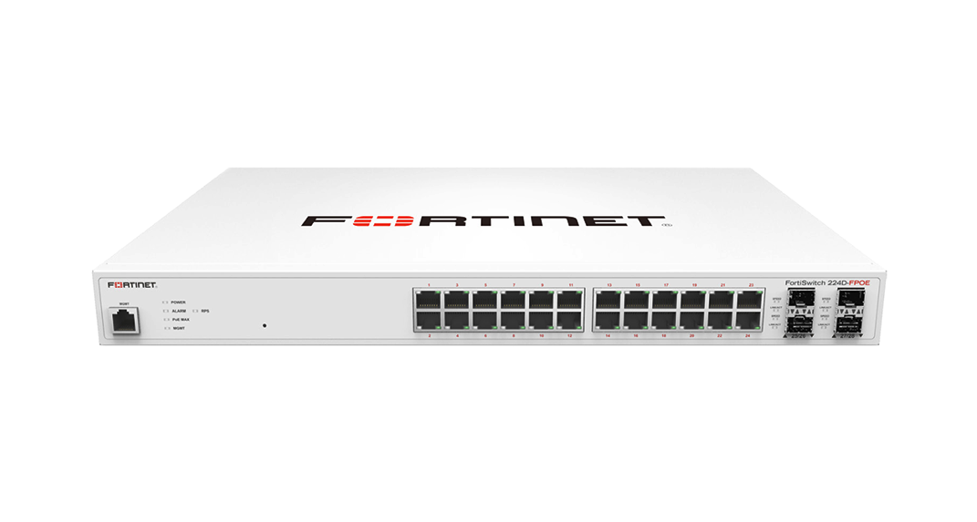 FS-224D-FPOE - Fortinet FortiSwitch 200 Series 224D-FPOE 24 x RJ-45 ...