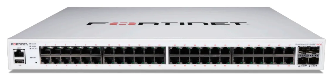 FS-448E-POE - Fortinet Forti Switch 400 448E 48x 4x SFP+ Port Switch