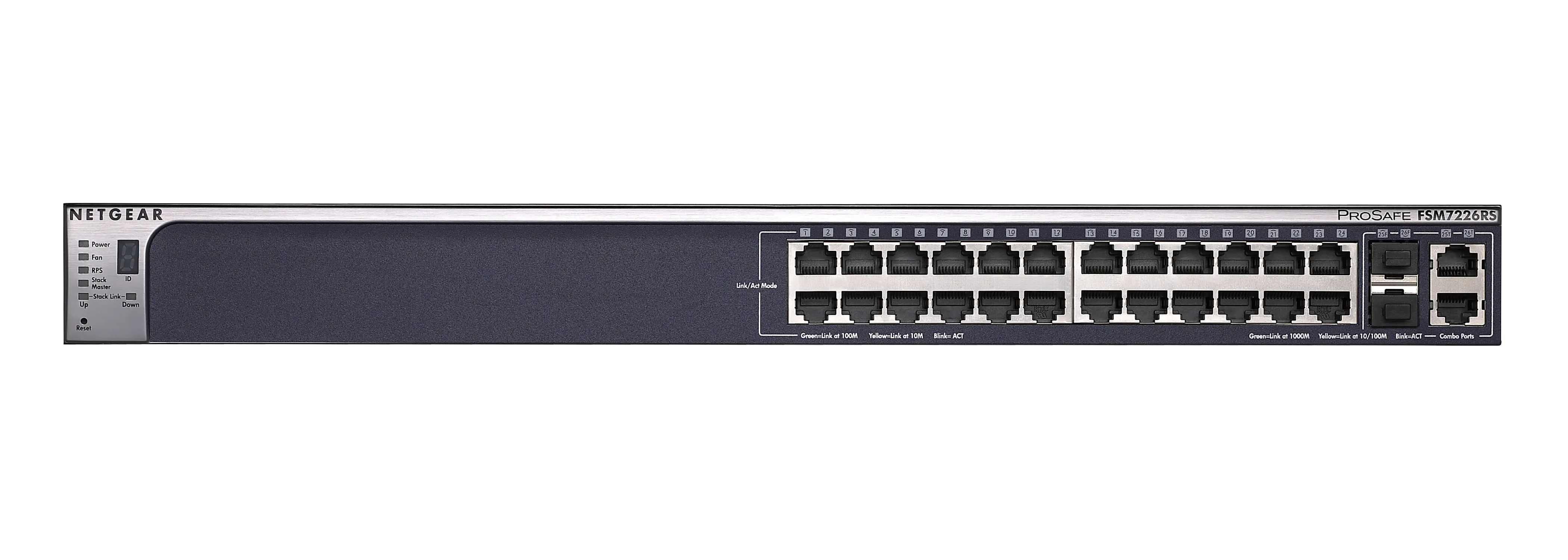FSM7226RS-100EUS - Netgear Prosafe FSM7226RS 24 x RJ-45 Ports 10 ...