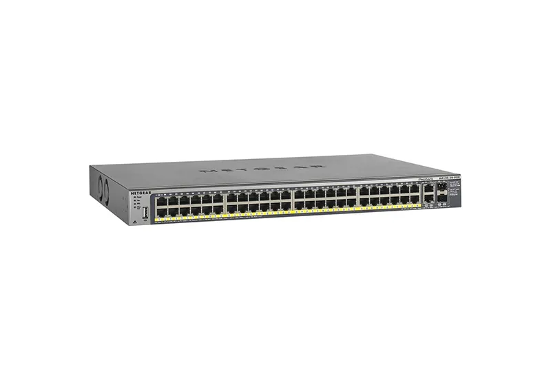 FSM7250RS100EUS - Netgear Prosafe M4100 Series FSM7250RS 48 x RJ-45 Ports PoE 10/100Base-TX + 2 ...