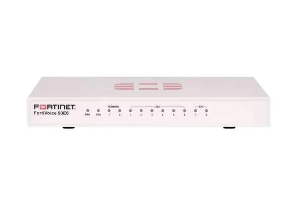Buy FVE-50E6 - Fortinet FortiVoice 50E 10/100Base-T 2 x RJ-45 6 x FXO 2 ...