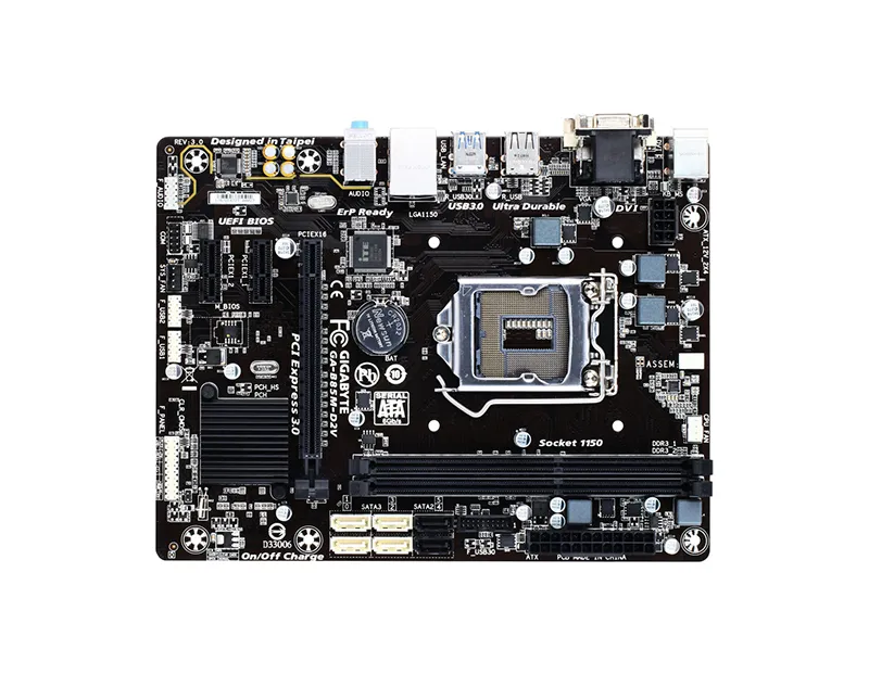 GA-B85M-D2V - Gigabyte Socket LGA1151 Intel B85 Express Chipset Micro ...