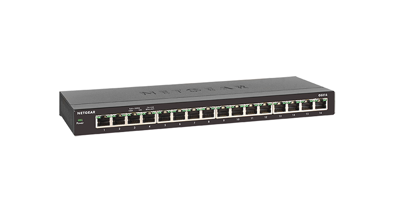 GS316 - Netgear 300 Series GS316 16 x Ports 10/100/1000Base-T Unmanaged ...