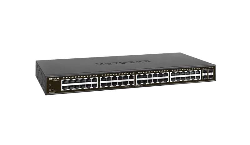 GS348 - Netgear Prosafe 300 Series GS348 48 x Ports 10/100/1000Base-T ...