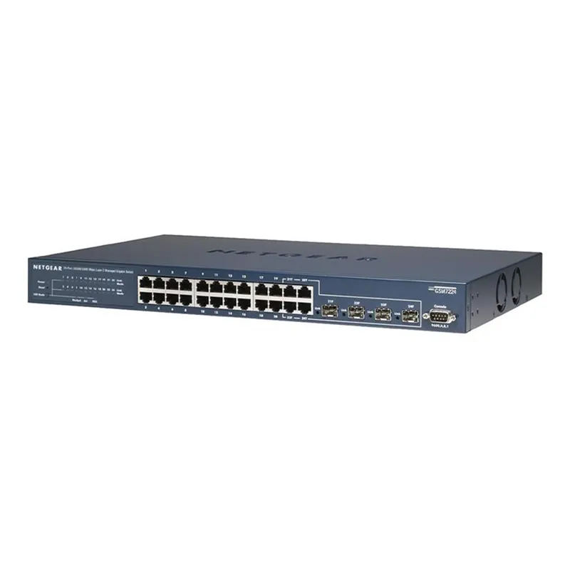 GSM7224NA - Netgear Prosafe GSM7224 24 x RJ-45 Ports 10/100/1000Base-T ...