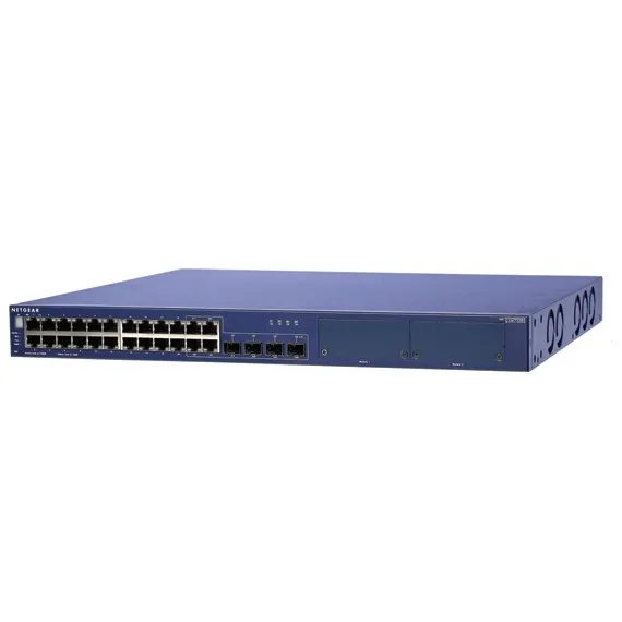 GSM7328SEU - Netgear Prosafe M5300 Series GSM7328S 24 x RJ-45 Ports 10/100/1000Base-T 4 x SFP ...