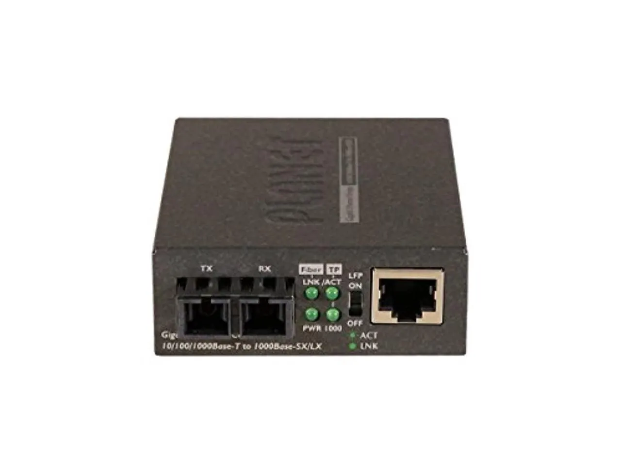 GT-802 - Planet Industrial 1 x Port 10/100/1000Base-T + 1 x Port 1000Base-SX 550m Multi-Mode SC ...