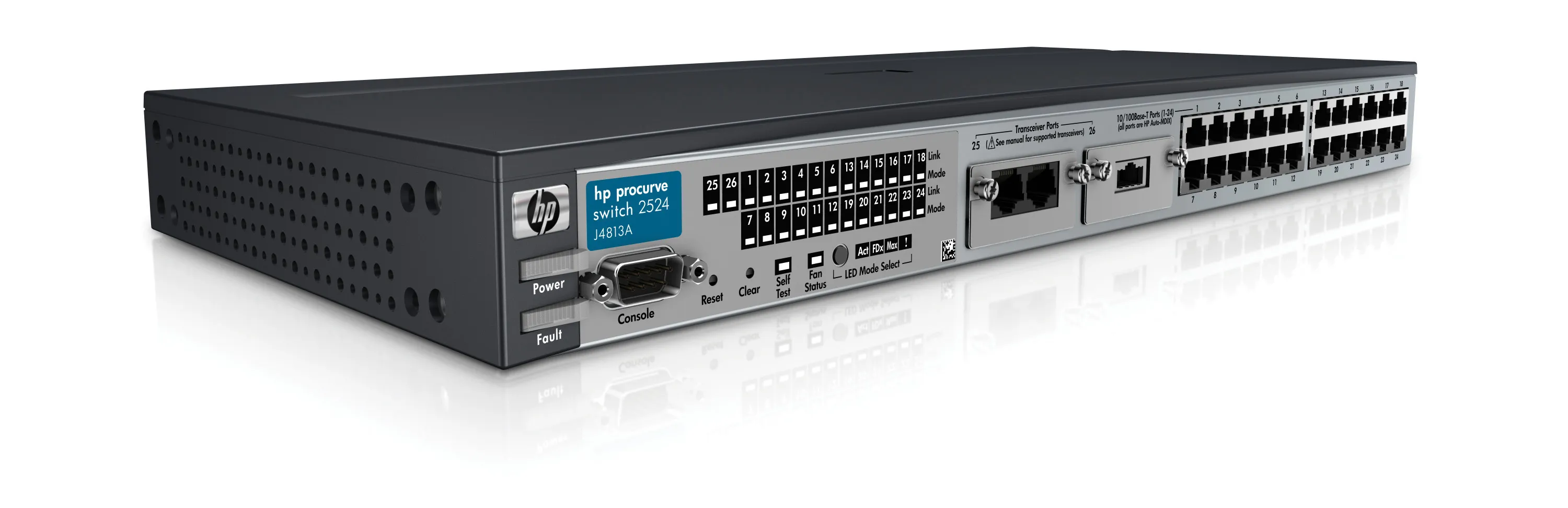 J4813AZ - HP 2524 24-Port + -Port Layer 2 Switch