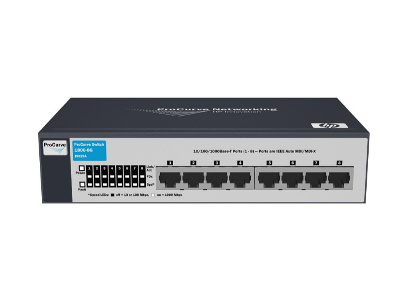 J9029AR - HP ProCurve 1800-8G 8 x Ports 10/100/1000Base-T Layer 2 ...