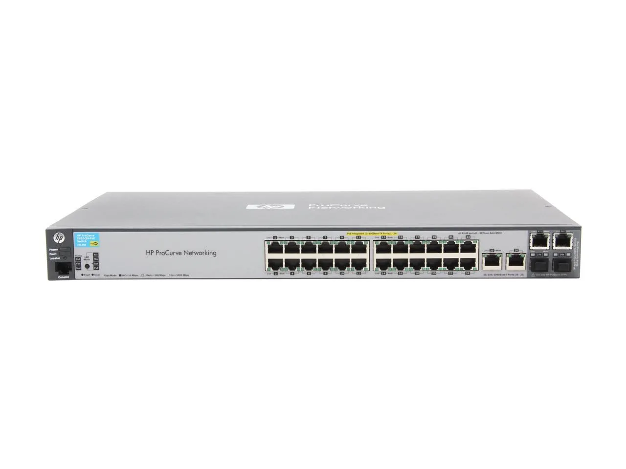 J9138AR - HP 2520-24-PoE 28-Port + 2-Port SFP Layer 3 Switch
