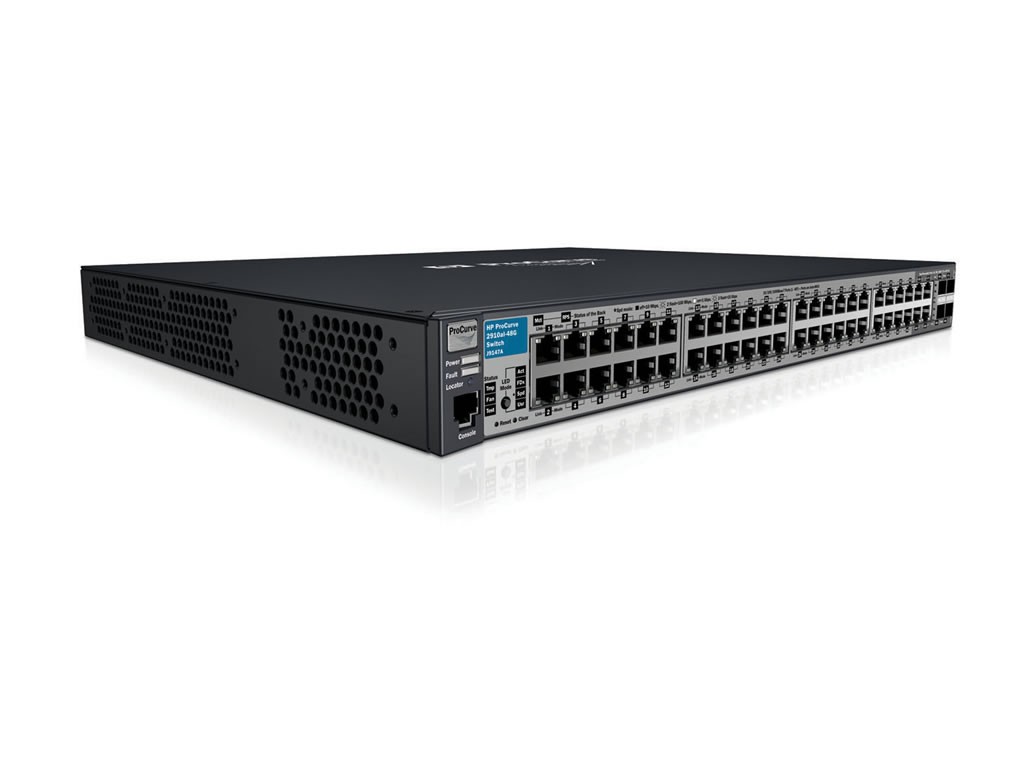 J9147AZ - HP 2910-48G 48-Port + 4-Port SFP Layer 3 Switch