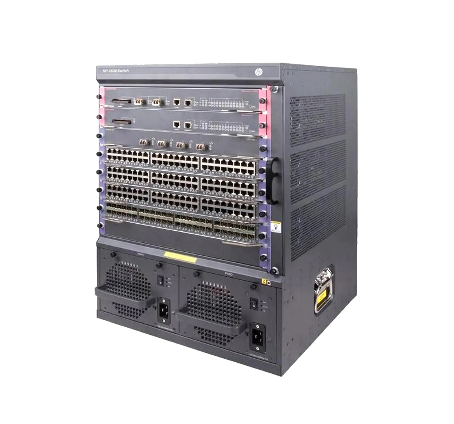 JD239-61001 - HPE 7500 6 x I/O Module Slots + 2 x Fabric Slots Chassis