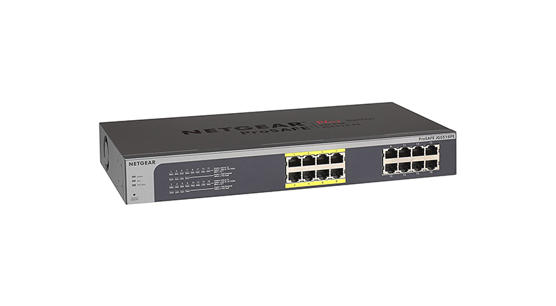 JGS516PE - Netgear Prosafe JGS500 Series JGS516PE 16 x Ports (8 x Ports ...