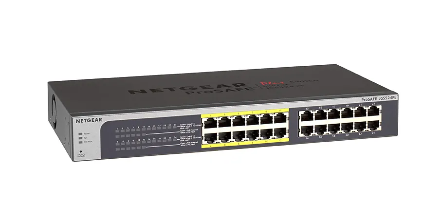 JGS524PE-100PRS - Netgear Prosafe JGS524PE 24 x Ports (12 x Ports PoE+ ...