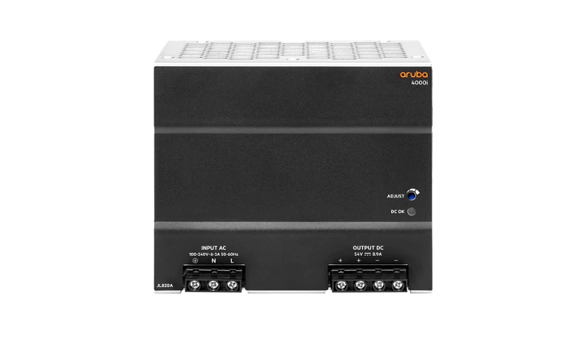 HP JL820A 480-Watts 100-240V AC DIN Power Supply