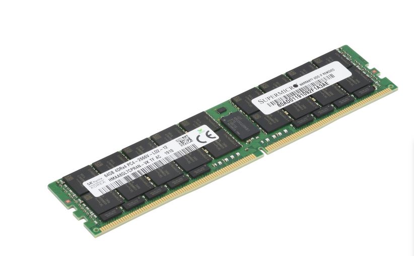 MEM-DR432LC-ER26 - Supermicro 32GB RDIMM 288-Pin Memory Module