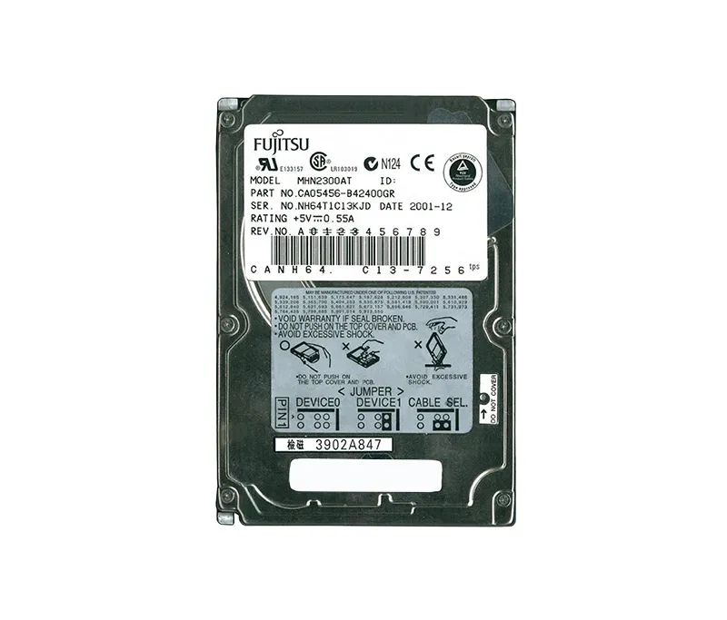 MHN2300AT - Fujitsu 30GB 4200RPM IDE Ultra ATA/100 (ATA-6) 2MB Cache 2. ...