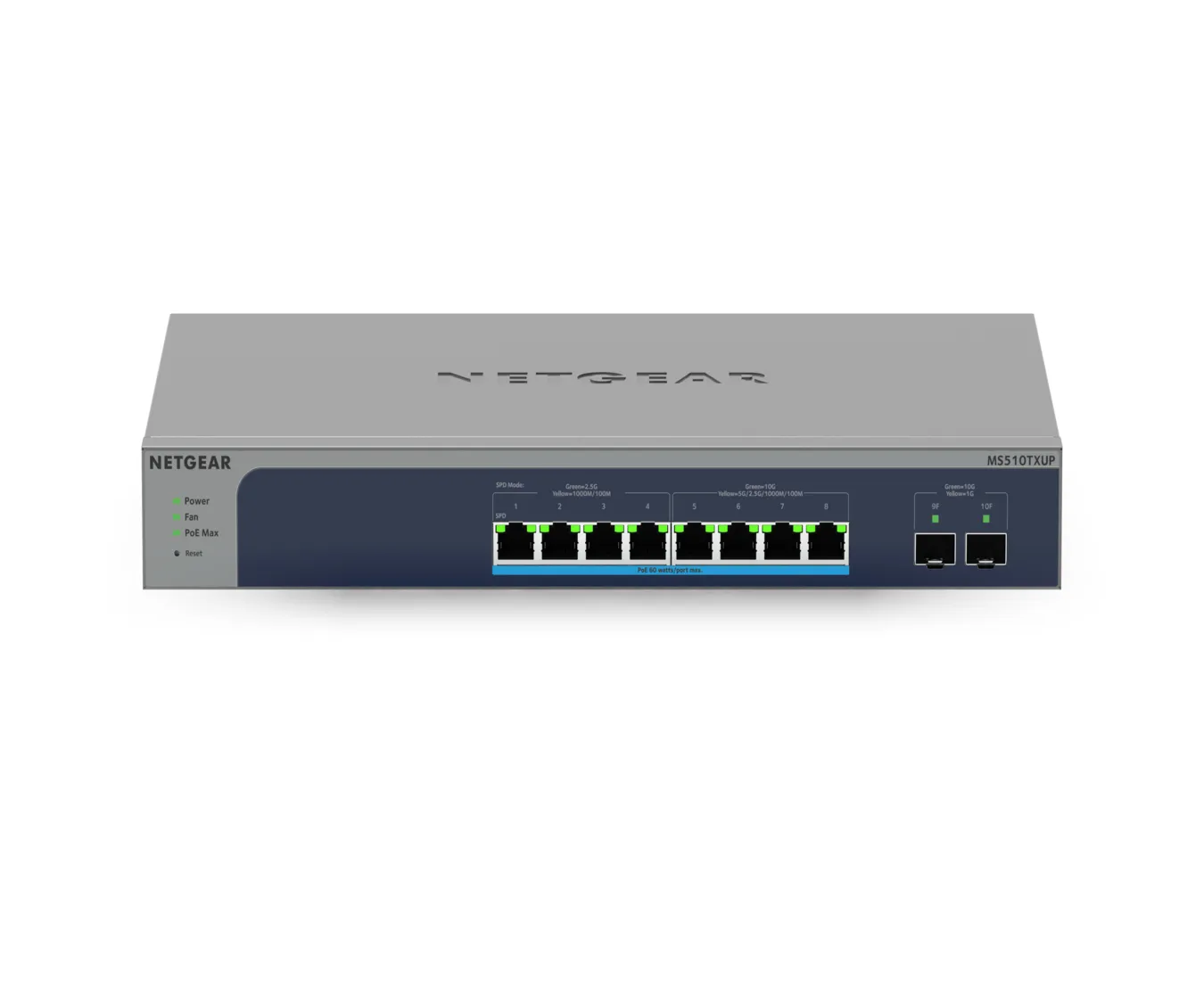 MS510TXUP - Netgear MS510TX 4 x RJ-45 Ports 10/100/1000Base-T + 4 x ...