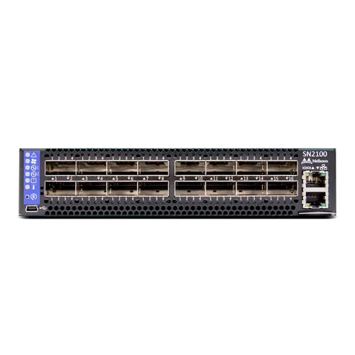 MSN2100-BB2R - Mellanox SN2100 16x 40GBase-X QSFP28 Open Switch