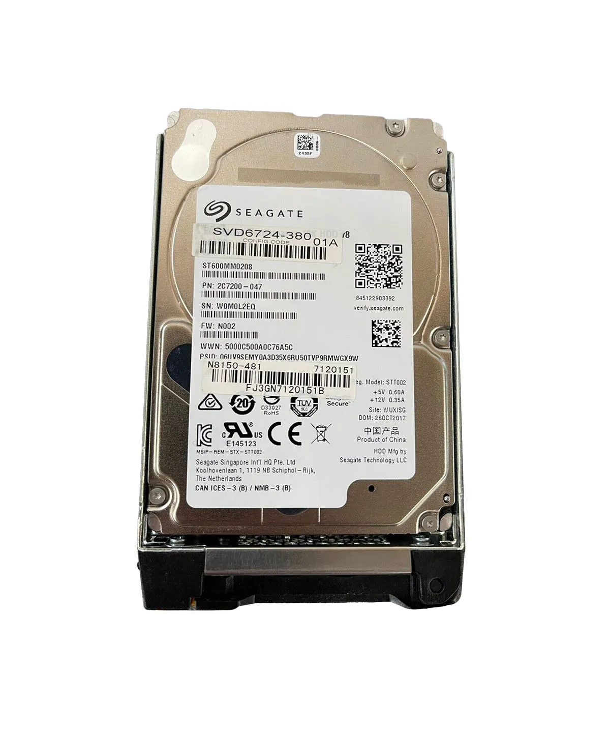 N8150-481 - NEC 600GB 10000RPM SAS 12Gb/s 2.5-Inch Hard Drive