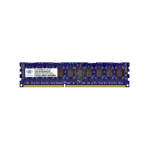 NT4GC72B8PB0NL-CG - Nanya 4GB DDR3-1333MHz PC3-10600 ECC Registered CL9 240-Pin DIMM 1.5V Dual ...
