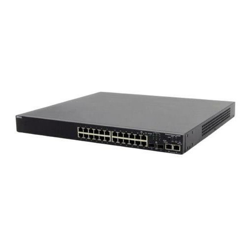 P8811 - Dell PowerConnect 3424 24 x Ports 10/100Base-T Managed Rack ...