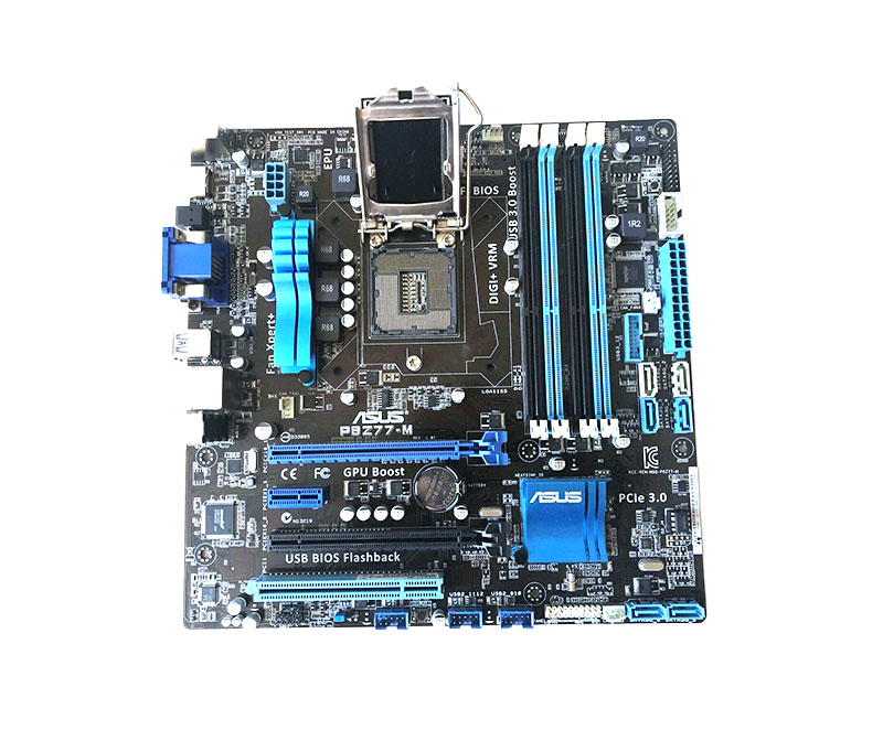P8Z77-M - Asus Socket LGA1155 Intel Z77 Chipset Micro-ATX System Board (Motherboard) Supports ...