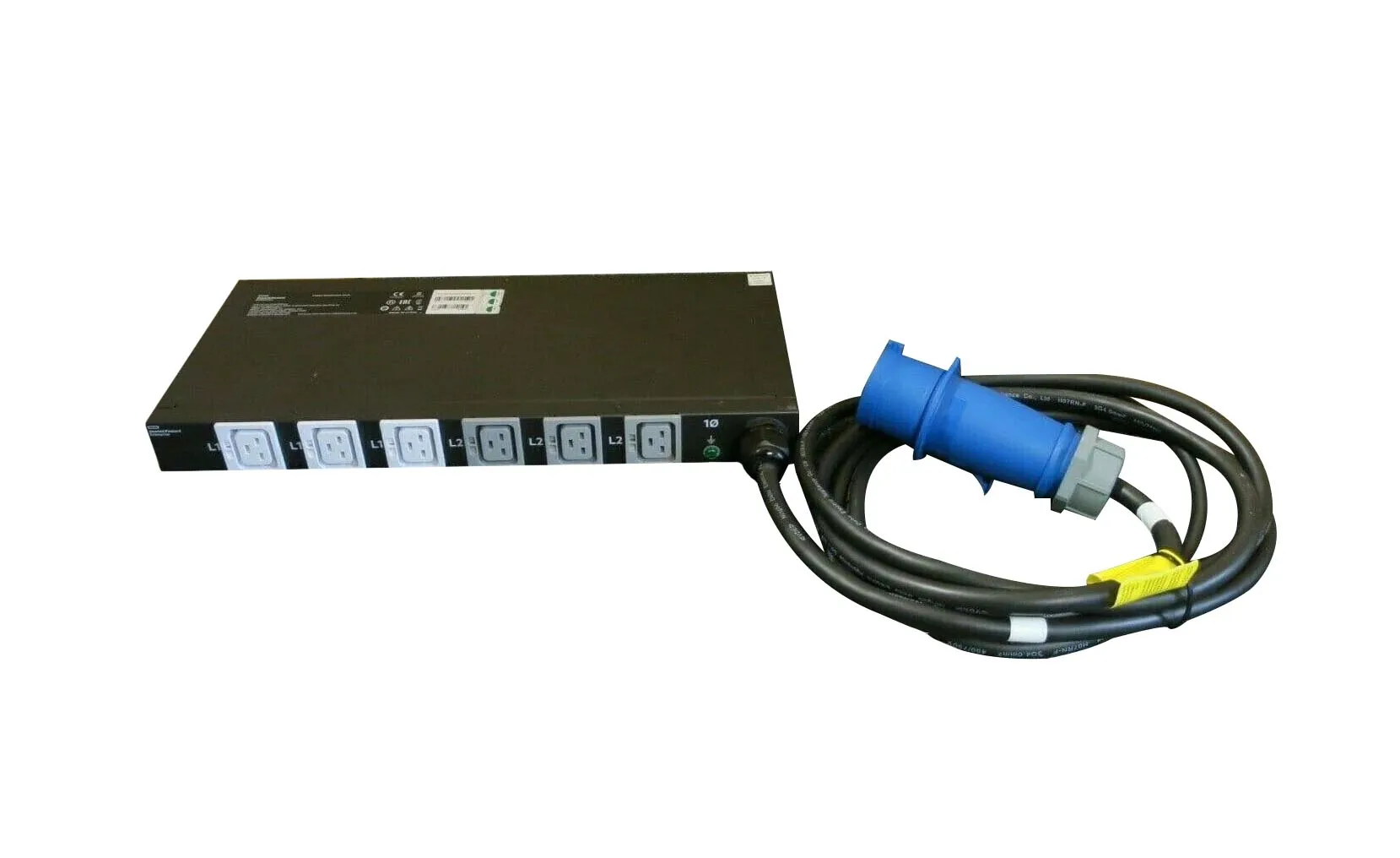P9Q43A - HPE 7300VA 230V 6-Outlets 1U Horizontal Rackmount Power ...