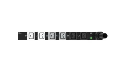 P9Q60A - HPE 17300VA 230V 48A 6 IEC 60320 C19 Outlets 1U Rackmount ...