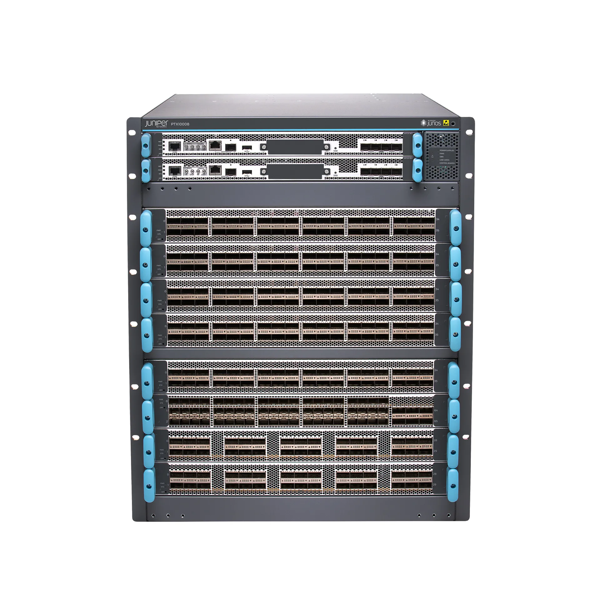 PTX10008-PREM2 - Juniper 8-Slot 2-Routing Engines 6-PSU 2-Fan Trays 2 ...