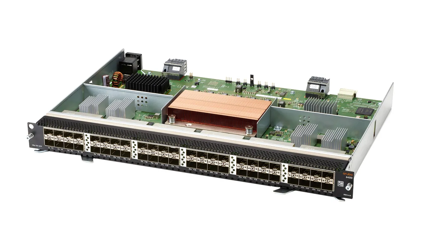 R0X44-61001 - HPE 6400 48-25GBase-X SFP28 RJ-45 Connector Module