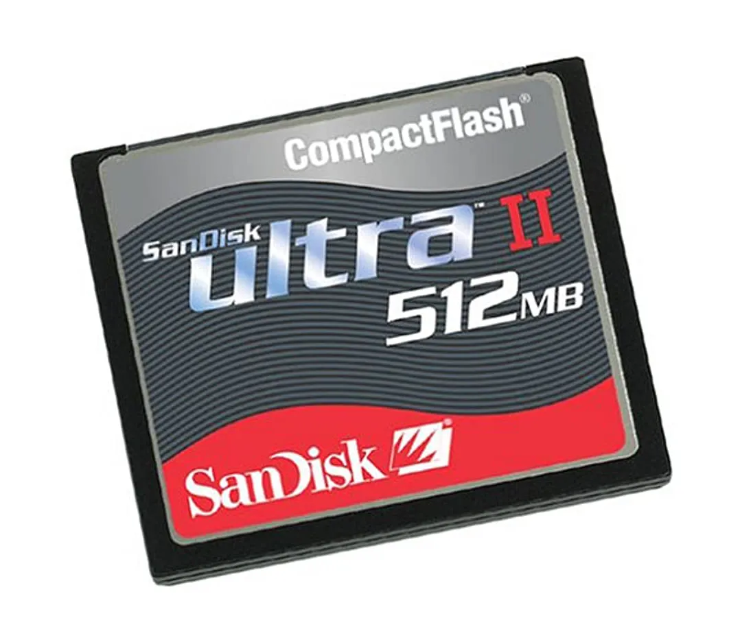 SDCFH-512-901 - SanDisk 512MB Ultra II CompactFlash Memory Card