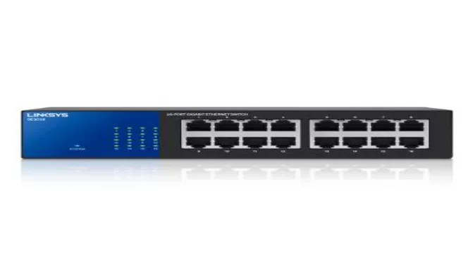 SE3016 - Linksys 16-Port Gigabit Ethernet Switch Metal Enclosure