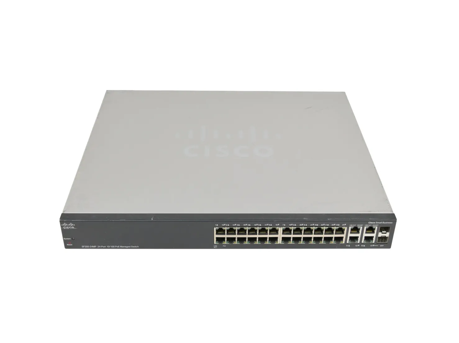 Cisco - SF300-24MP-K9NA-RF - Small Business 300 Series SF300-24MP 24 x ...